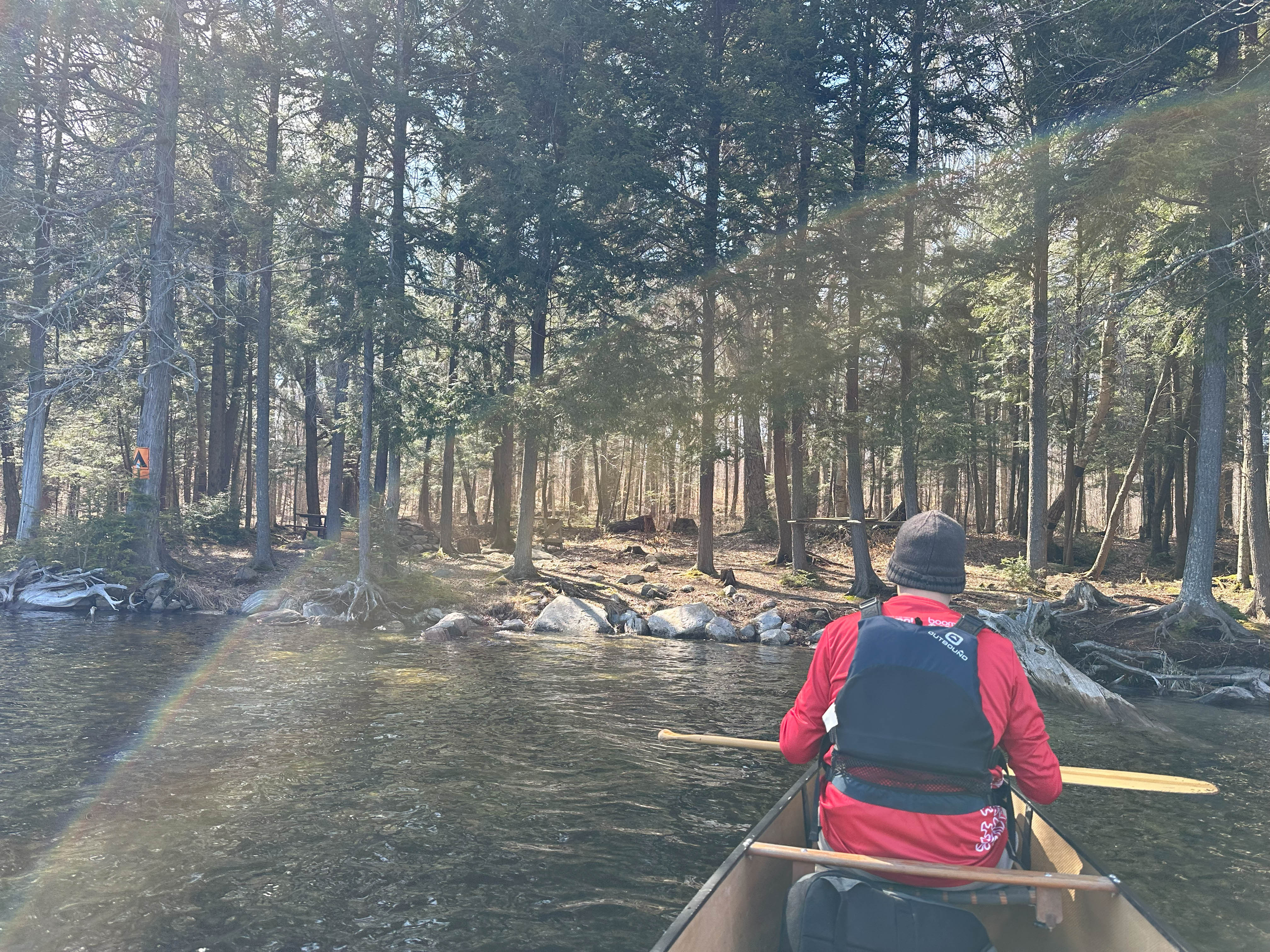 Kingscote Lake – Site 4 – from the water – All of Algonquin