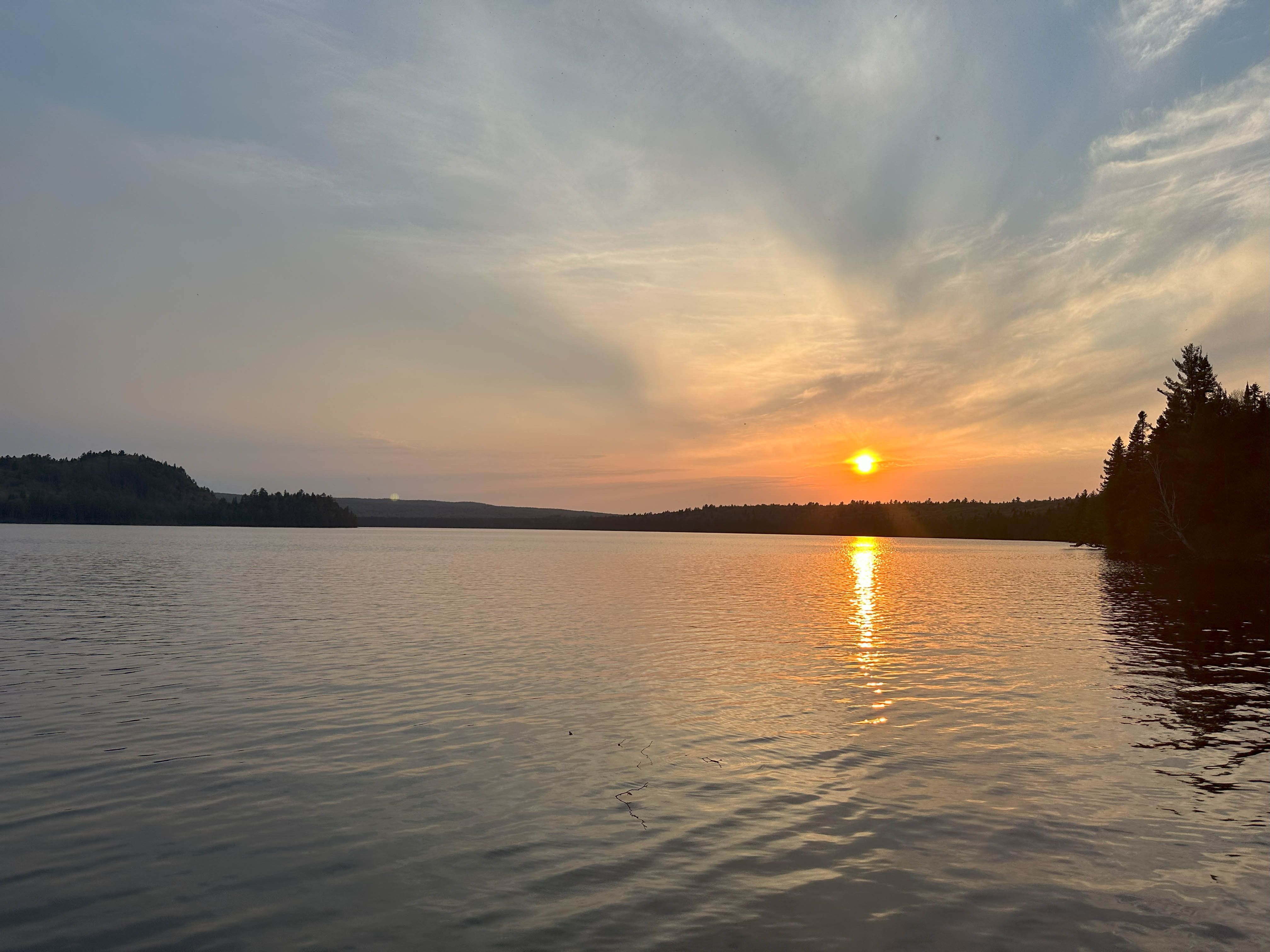 Booth Sunset – All of Algonquin
