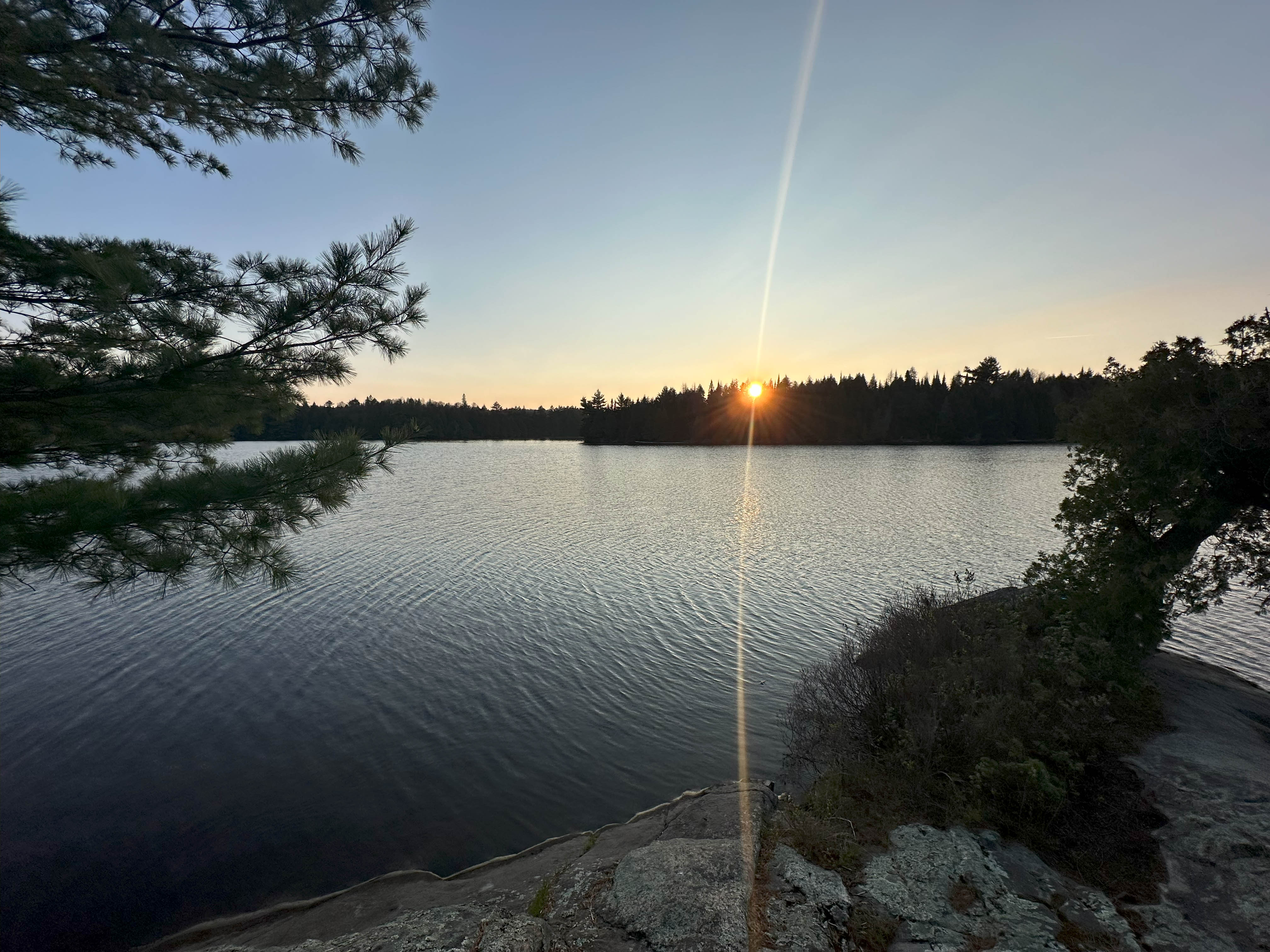 Sunset on Round Island – All of Algonquin